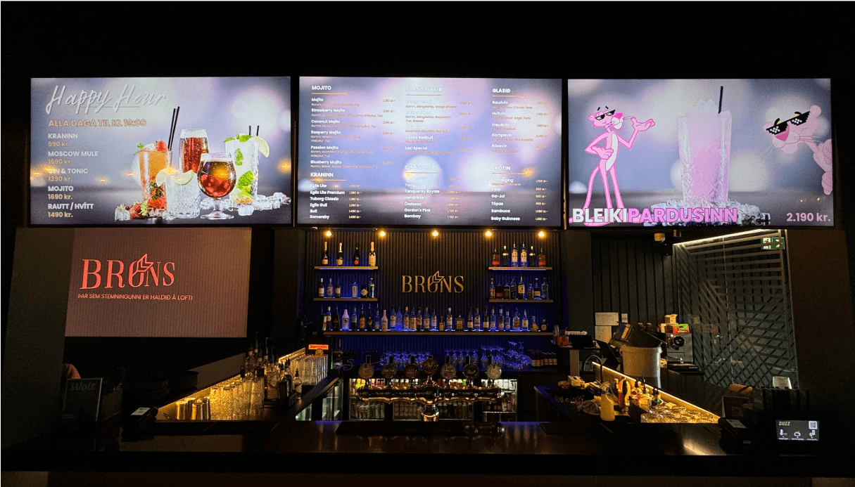 Top 5 Ways Restaurants Can Use Digital Signage - Signital